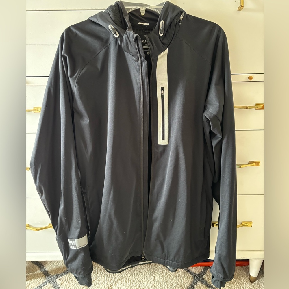 Nike Insulated Water Resistant Running Jacket - Gem